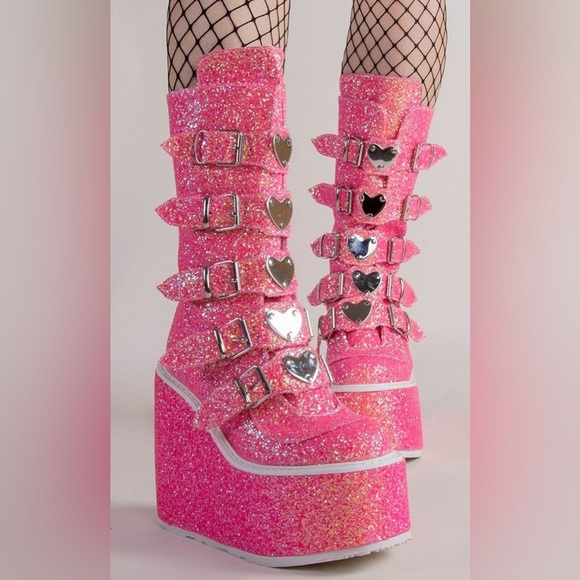 Demonia | Shoes | Demonia Candy Lovesick Trinity Boots | Poshmark